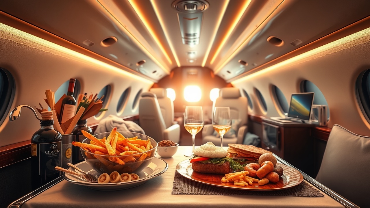 Private Jet Food Menu | The Ultimate Guide
