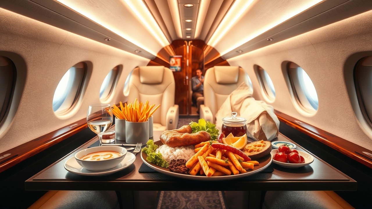 Private Jet Food Menu | The Ultimate Guide